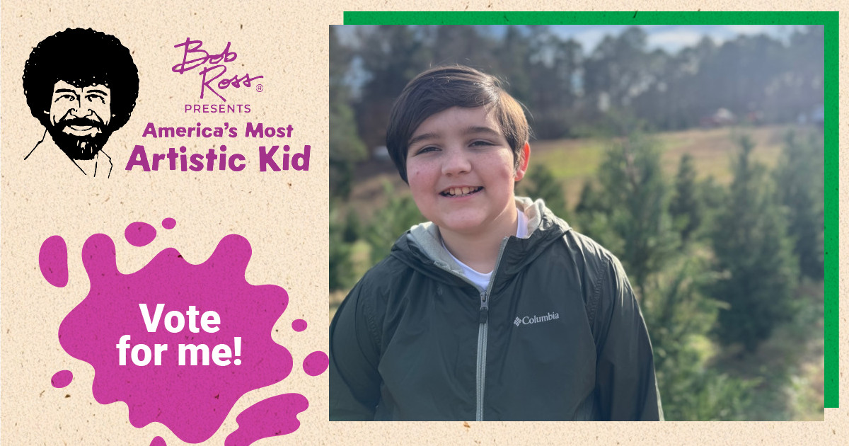 Keegan | Bob Ross presents America's Most Artistic Kid