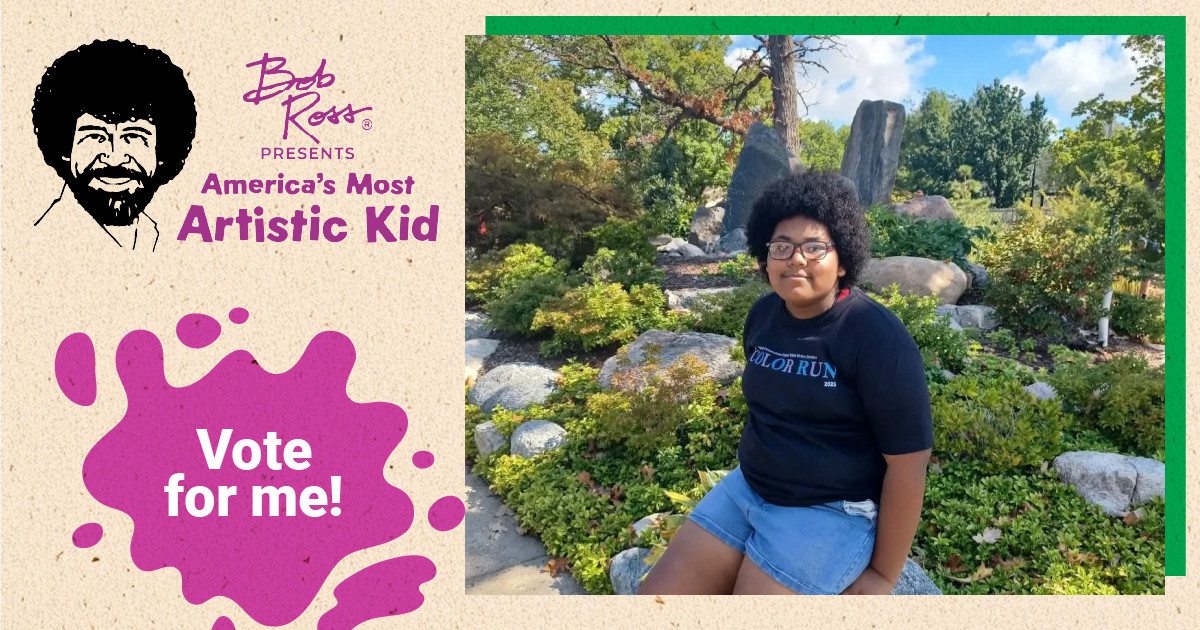 Kristin | Bob Ross presents America's Most Artistic Kid
