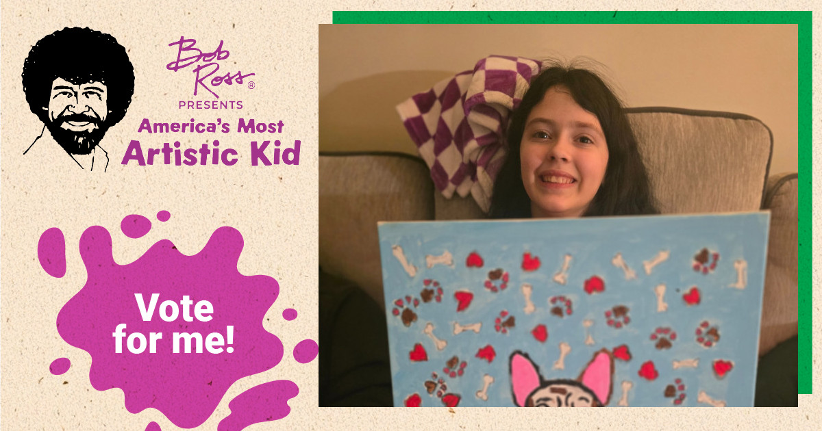 Nevaeh | Bob Ross presents America's Most Artistic Kid