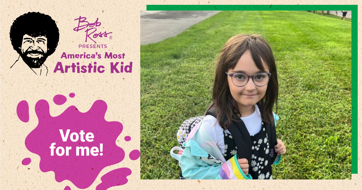 Daphne | Bob Ross presents America's Most Artistic Kid
