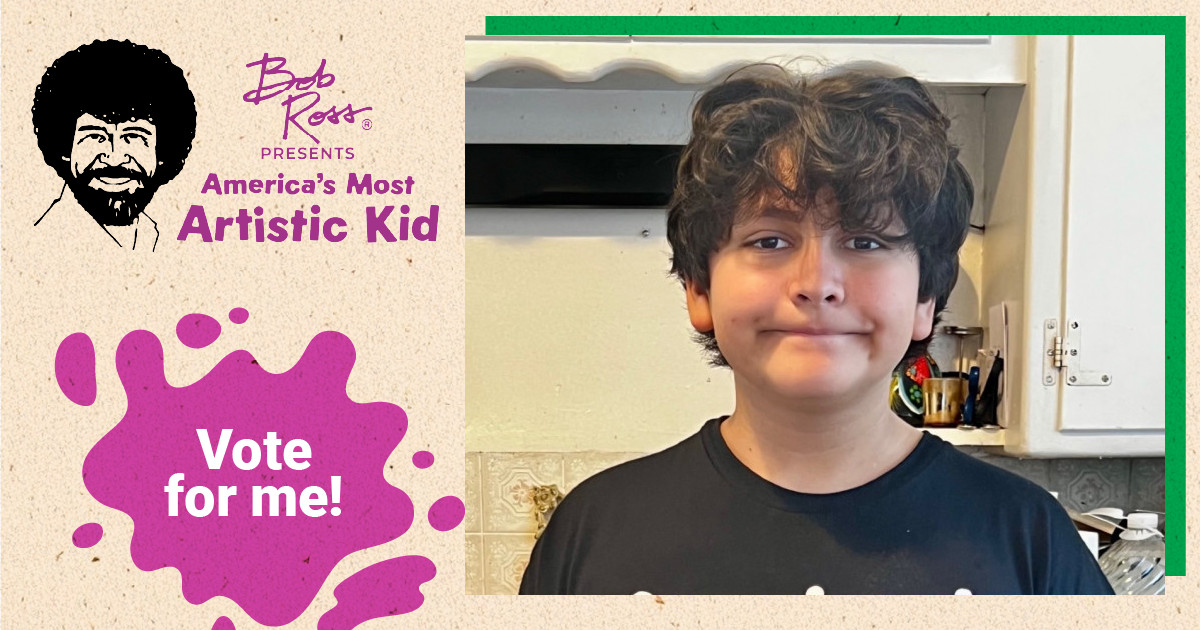 Zack | Bob Ross presents America's Most Artistic Kid